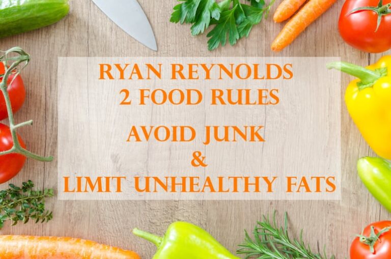 Ryan Reynolds Diet and Workout - EatMoveHack